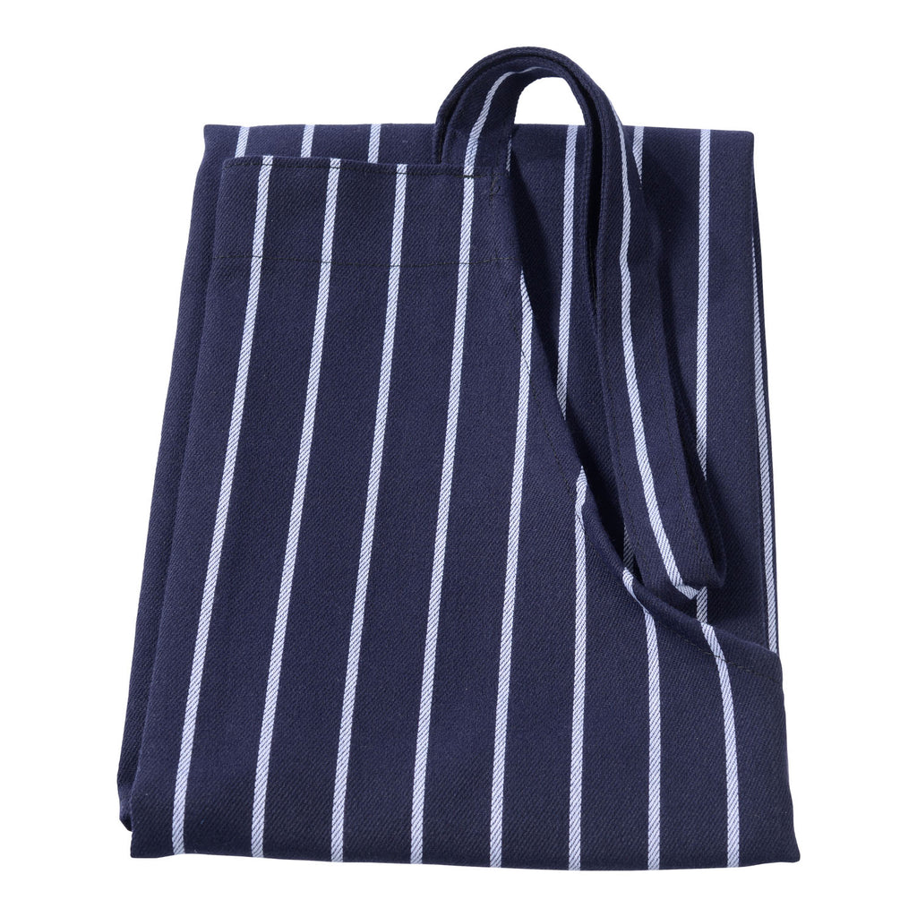 Butchers Chef Pinstripe Bib Apron | Australian Linen Supply